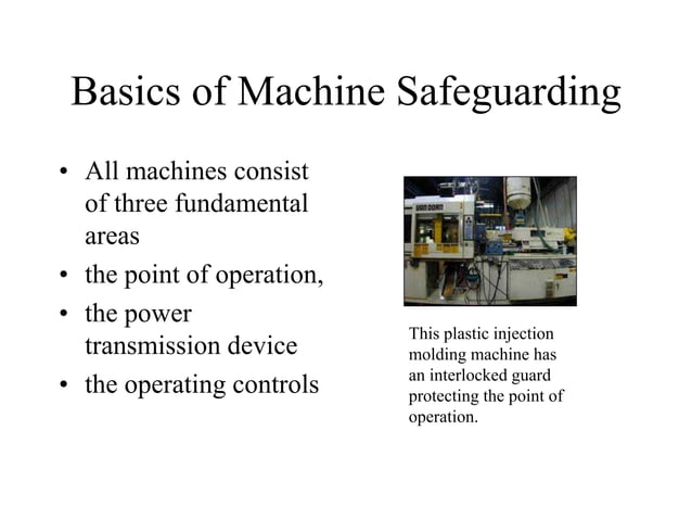 Gi 2016 machine guarding waubonsee | PPT