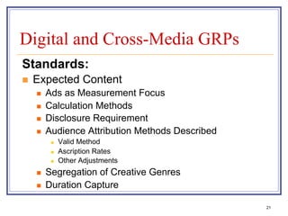 Attacking Measurement Angst (an MRC update) | PDF