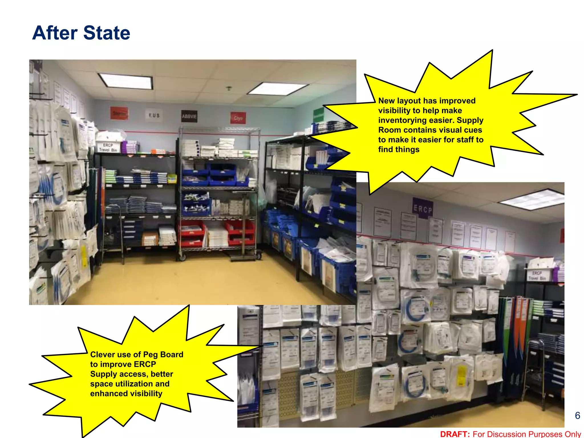 5S Workshop- Clinical Supply Room | PPTX
