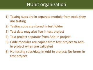 Migrating from VBA to .NET Desktop Add-Ins | PPTX | Programming Languages | Computing