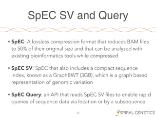 Aug2015 analysis team spiral genetics | PPT