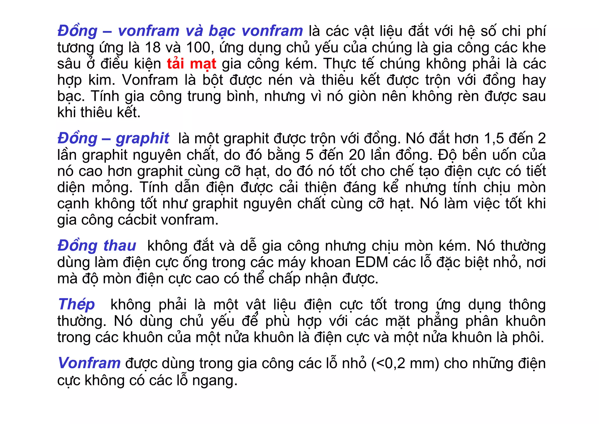 Gia công xung điện edm | PDF