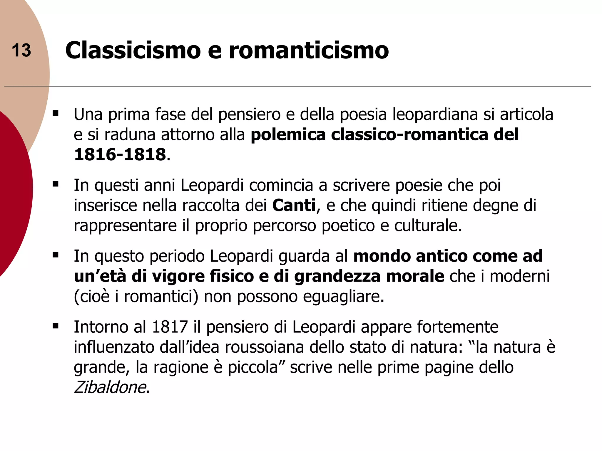 Giacomo leopardi | PPT