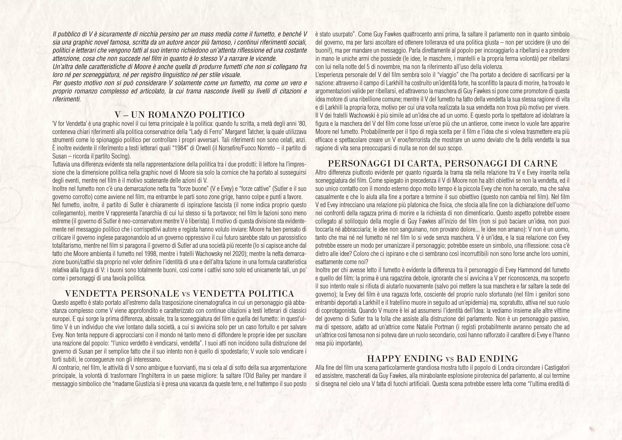 Paper 1 - V for Vendetta | PDF