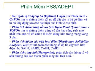 GIAI TICH HE THONG DIEN NANG CAO - PHẦN KẾT GIỚI THIỆU PHẦN MỀM PHÂN BỐ ...