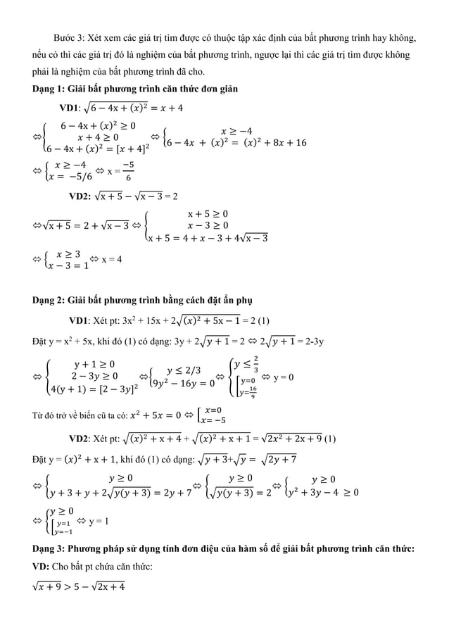 Giai bai-toan-bat-phuong-trinh-chua-can | PDF