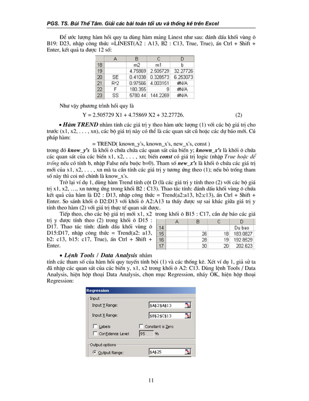 Giai Bai Toan Toi Uu Bang Excel | PDF