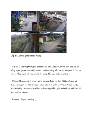 Giai phap lap dat camera quan sat | DOC