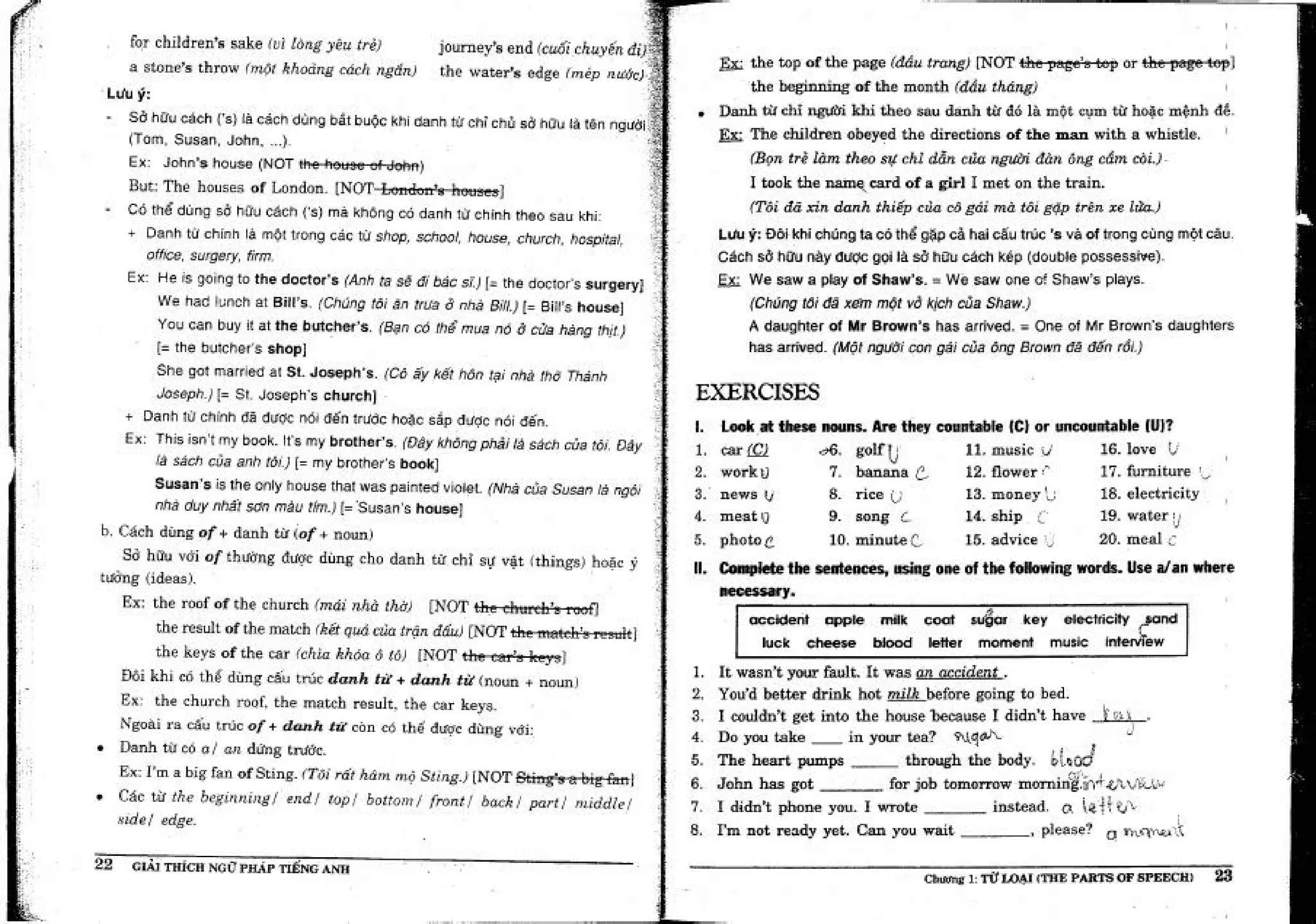 Giai thich ngu phap tieng anh mai-lan-huong | PDF