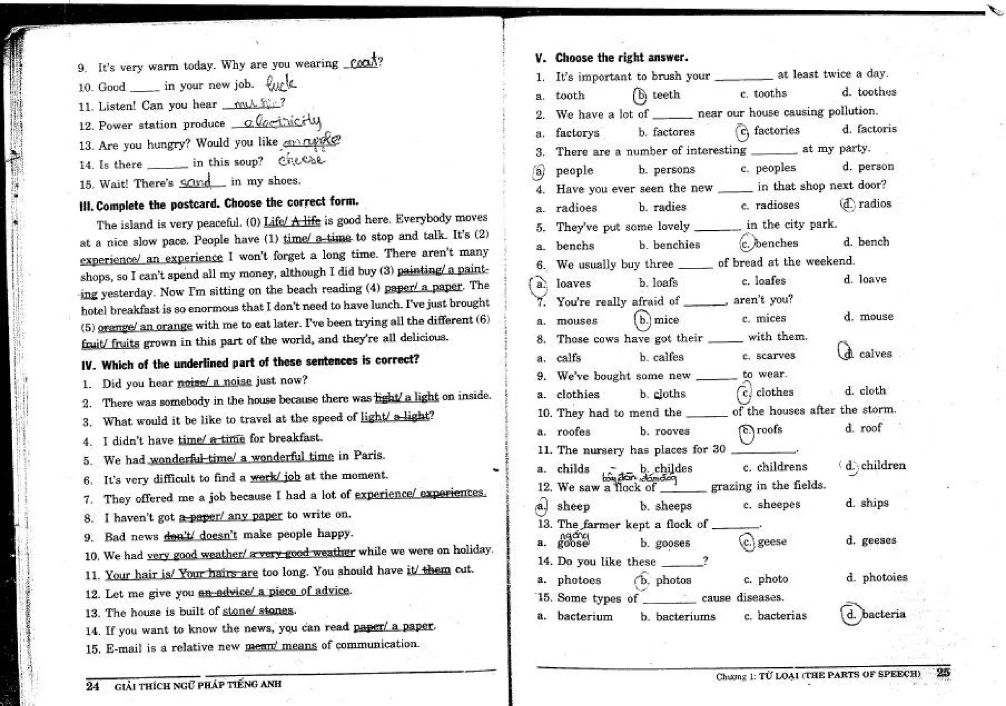 Giai thich ngu phap tieng anh mai-lan-huong | PDF