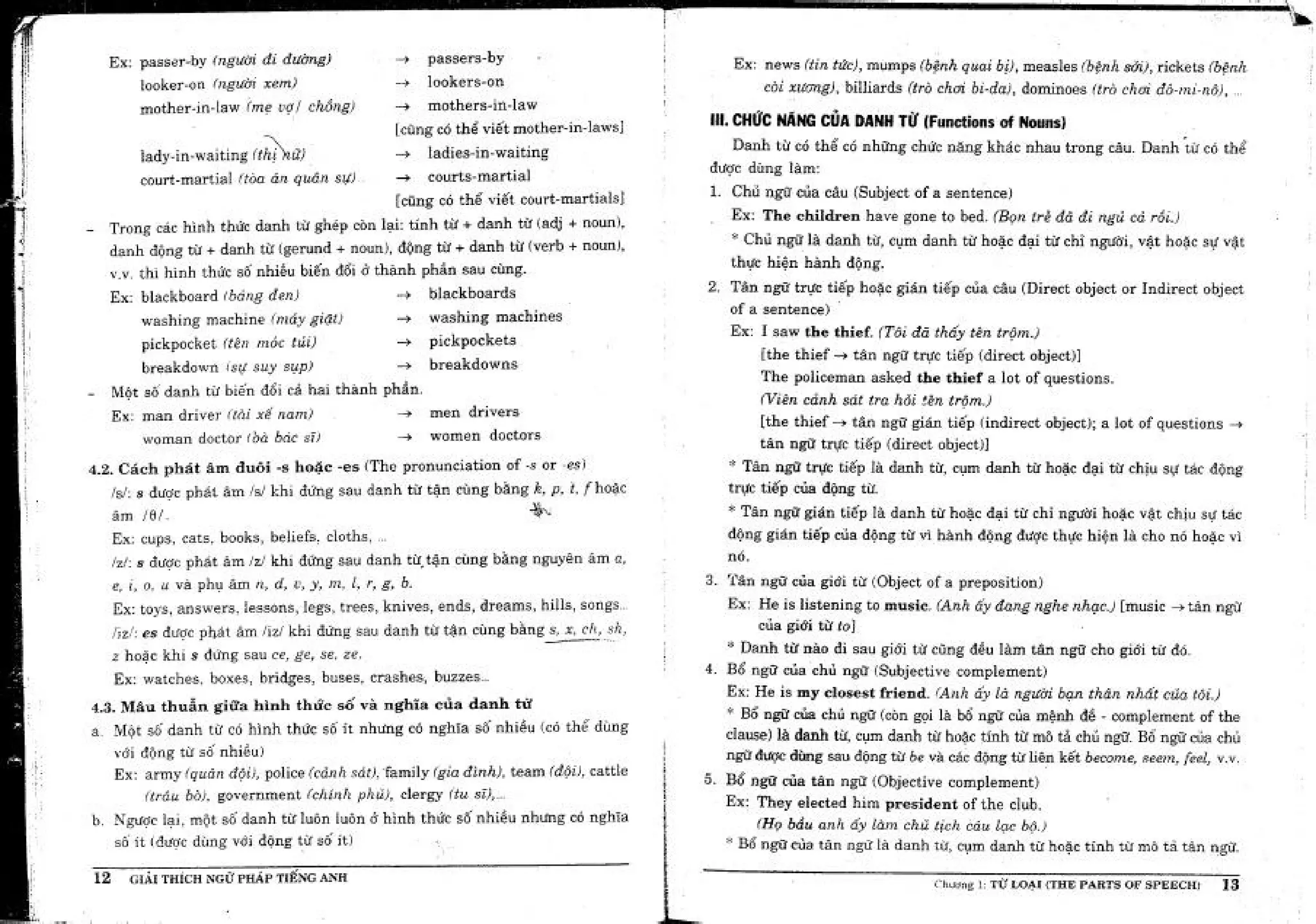 Giai thich ngu phap tieng anh mai-lan-huong | PDF