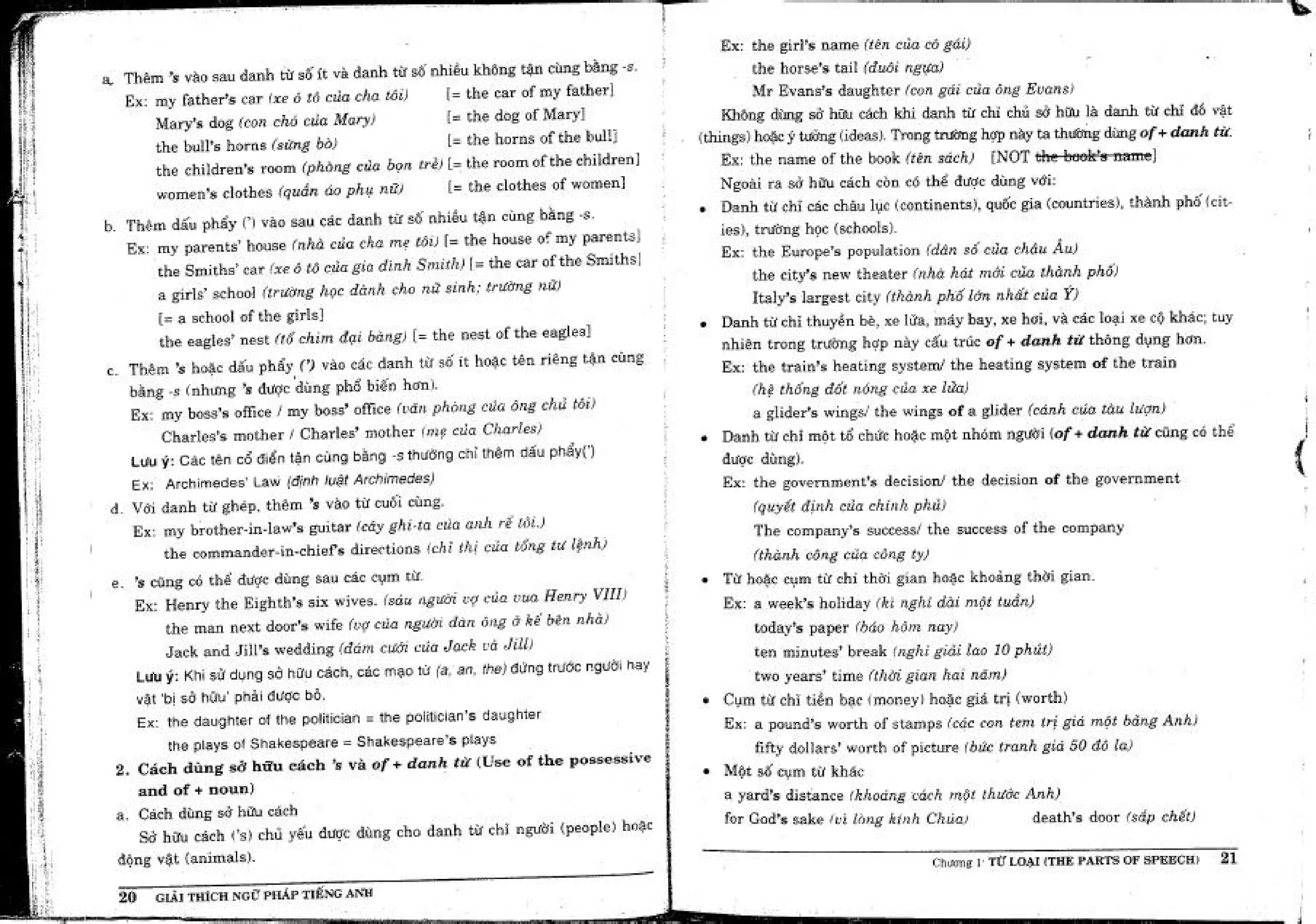 Giai thich ngu phap tieng anh mai-lan-huong | PDF