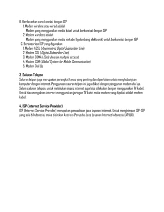 Perangkat Akses Internet | DOCX