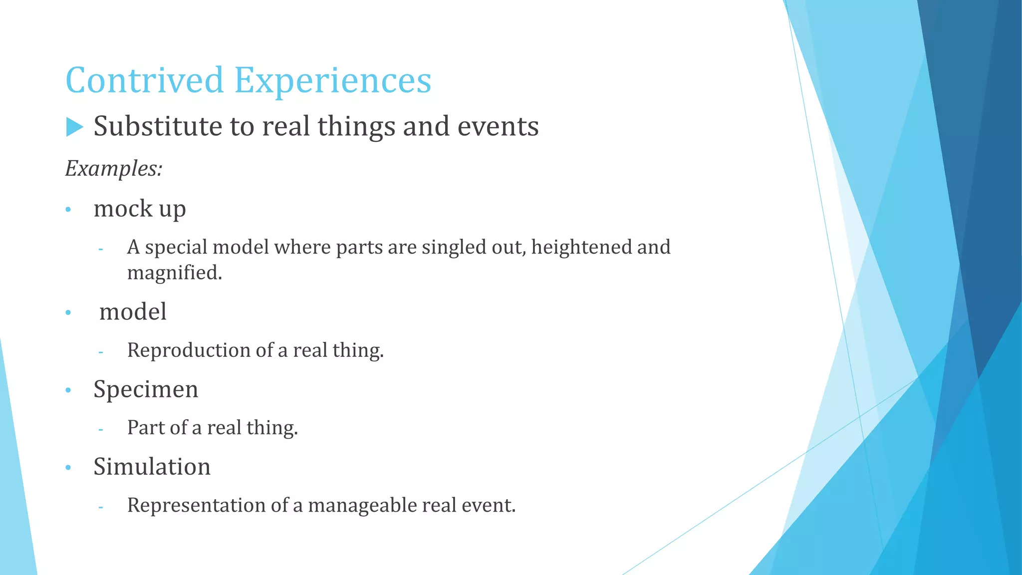 Gian carlo talampas (cone of experience) | PPT