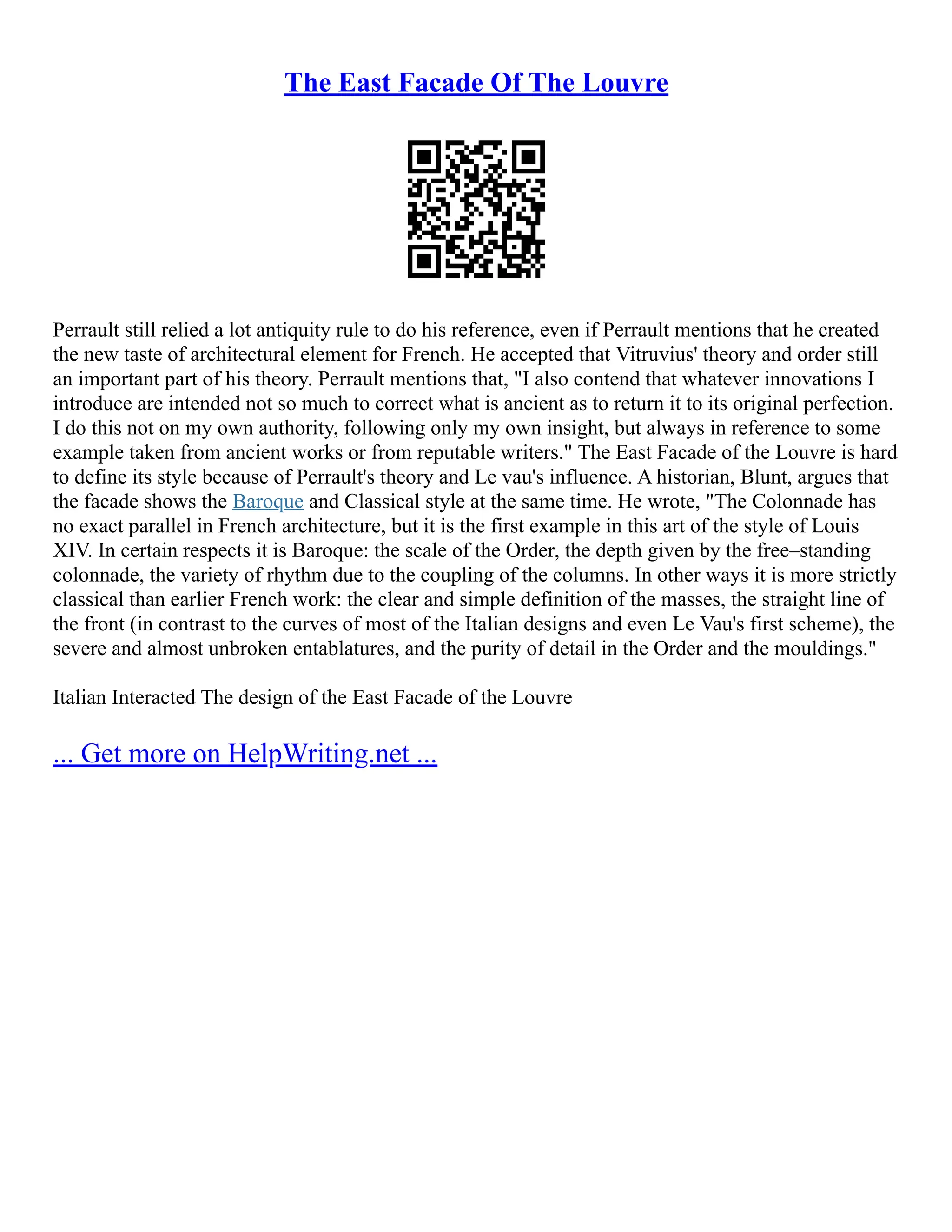 Gian Lorenzo Bernini Research Paper | PDF