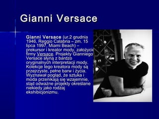 Gianni versace | PPT