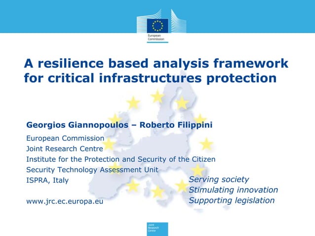 European critical infrastructures: which analysis framework for ...