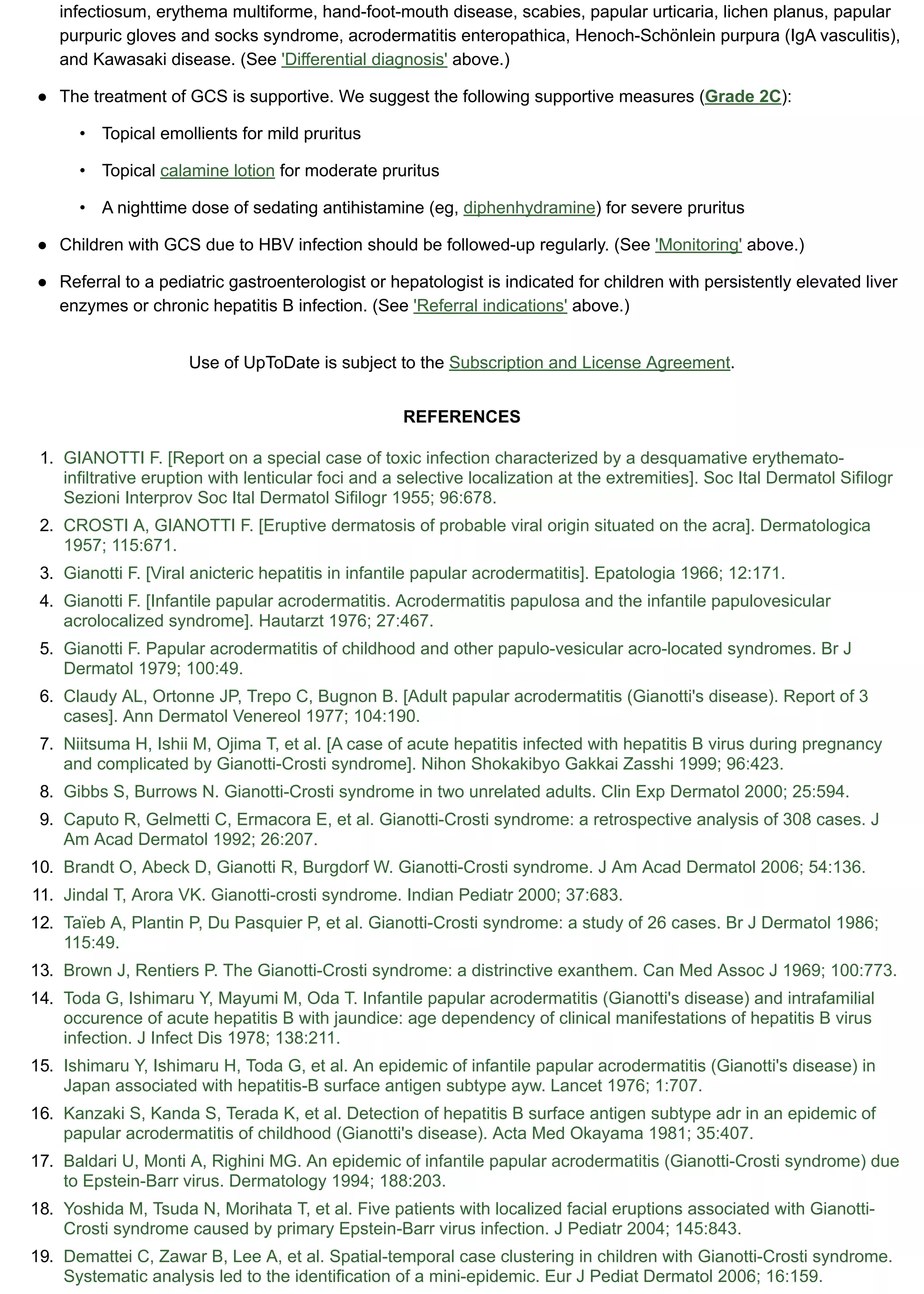 Gianotti-Crosti syndrome vs PPGSS syndrome | PDF | Digestive Disorders ...