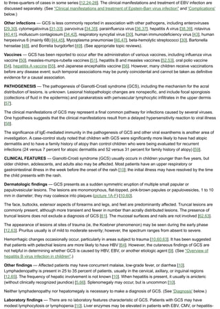 Gianotti-Crosti syndrome vs PPGSS syndrome | PDF