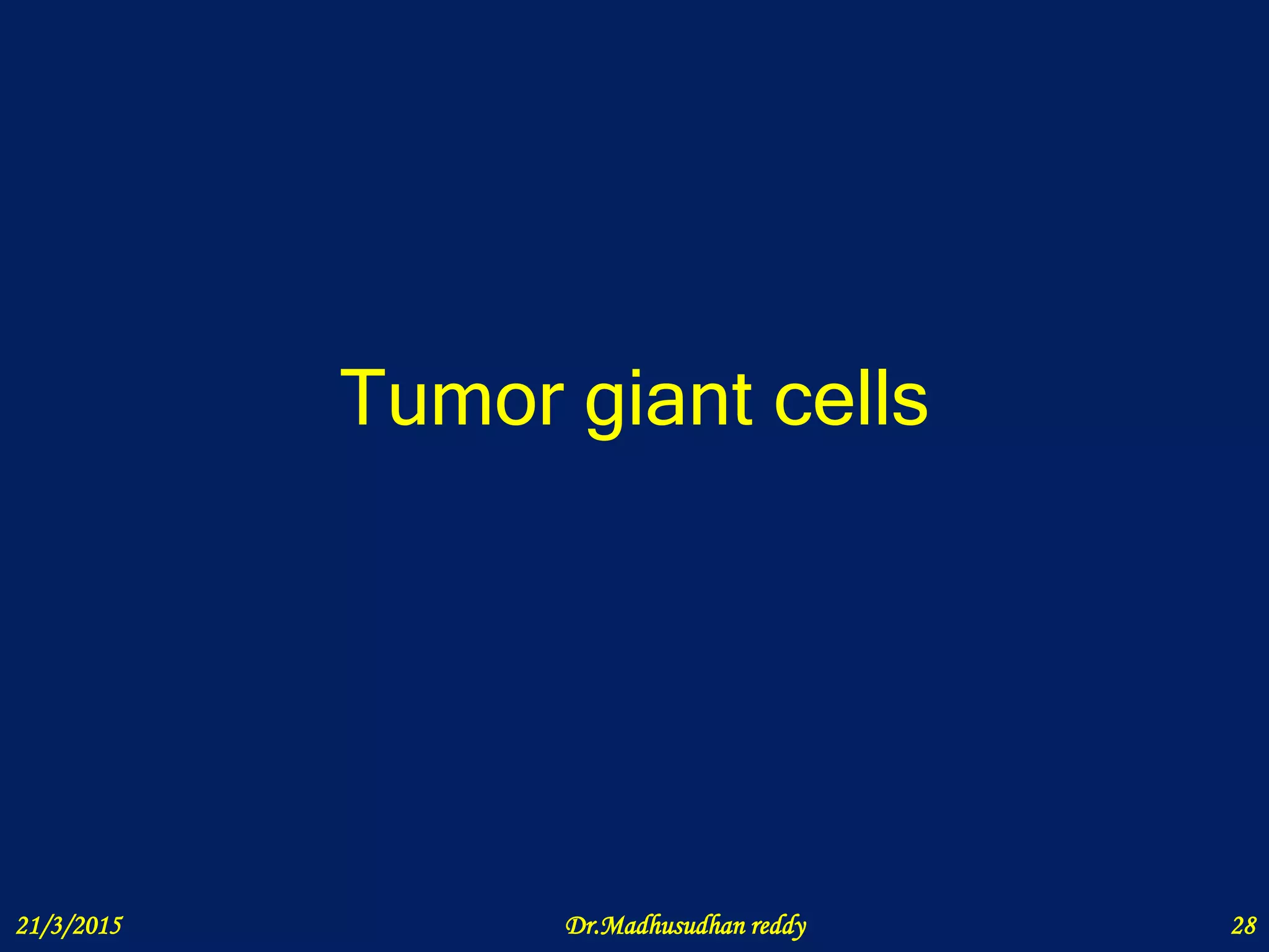Giant cell formation and function ppt | PPTX