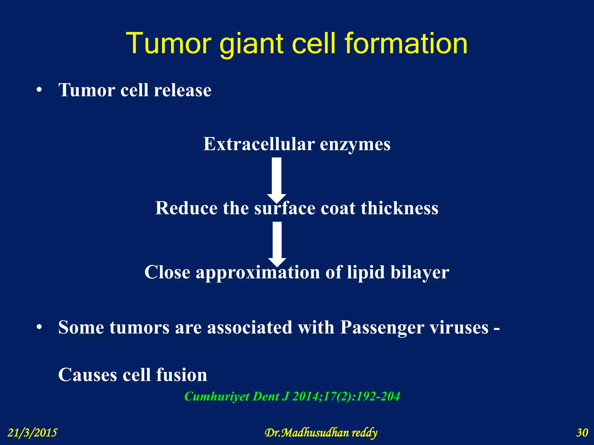Giant cell formation and function ppt | PPTX