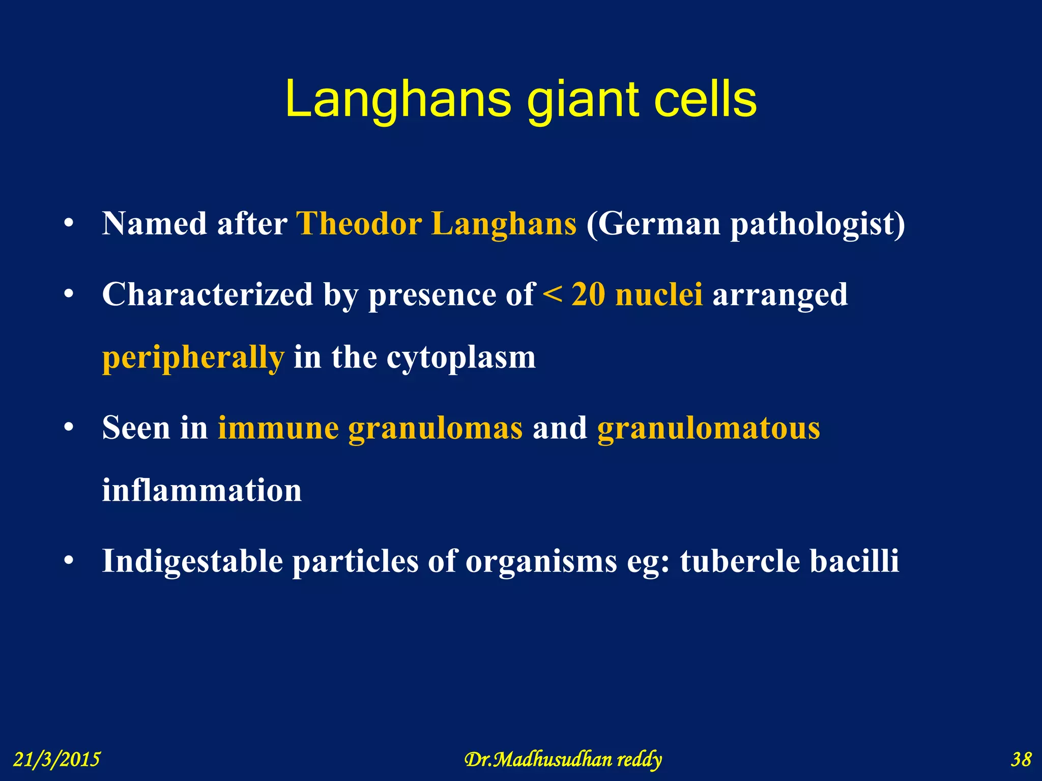 Giant cell formation and function ppt | PPTX