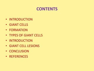 GIANT CELL LESIONS.pptx