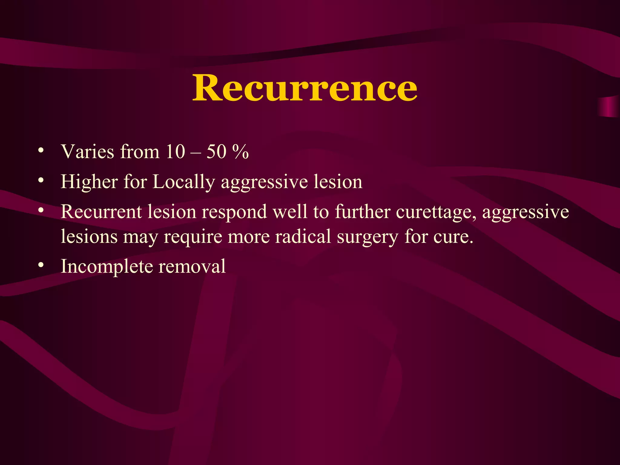 Giant cell lesion’s of jaw | PPT