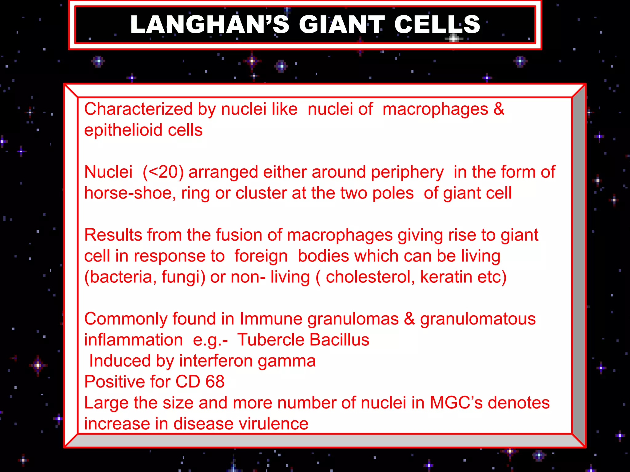 Giant cells | PPTX