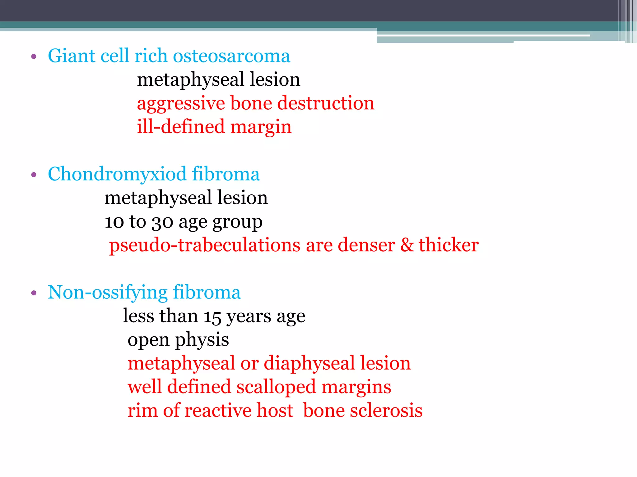 Giant cell tumor | PPTX