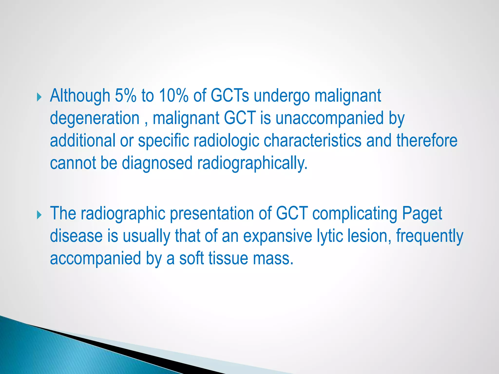 Giant cell tumor | PPTX