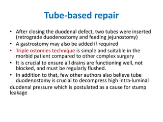 Giant Duodenal perforation Management.pptx