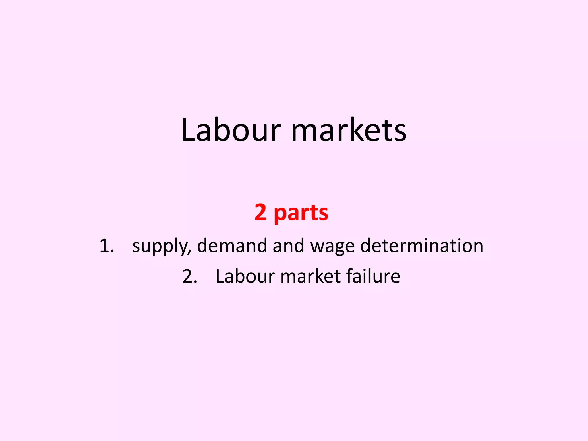 Giant labour market powerpoint | PPTX