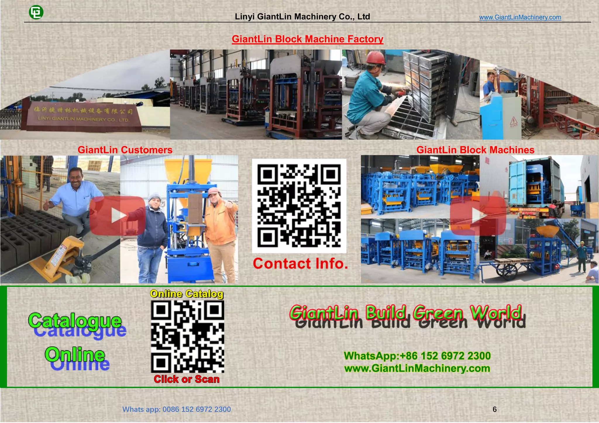 GiantLin block machine catalogue 2018 | PPT