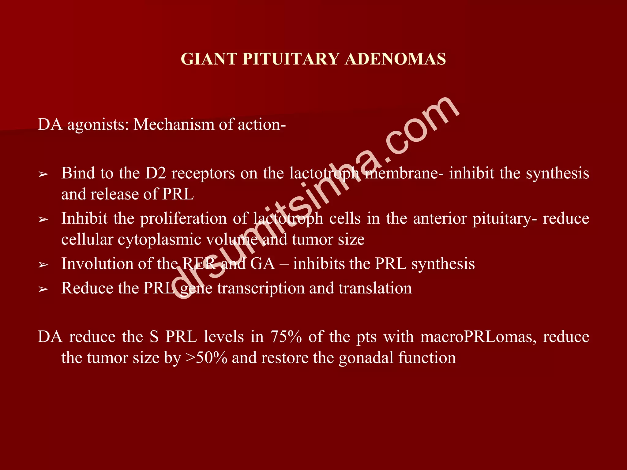 Giant pituitary adenomas.ppt | Endocrine and Metabolic Diseases ...