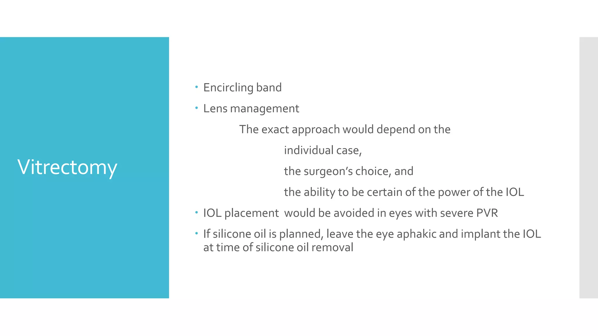 Giant retinal tear | PPTX