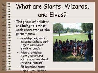 Giants Elves Wizards Team Ppt | PPT