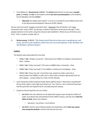 Giants in the land | PDF