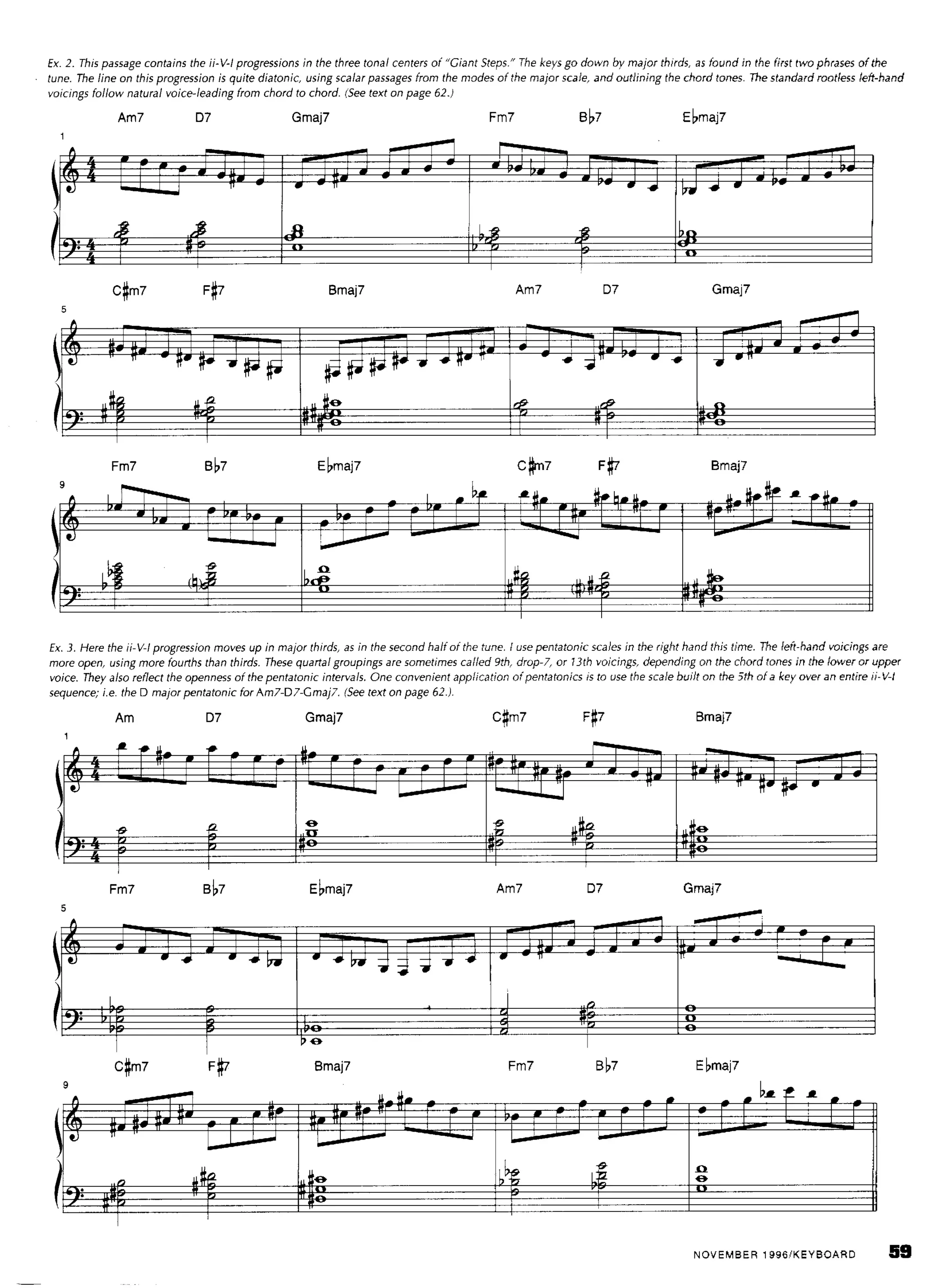 Coltrane Giant steps by Andy LaVerne | PDF