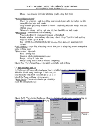 Giao trinh autocad 3D hoccokhi.vn