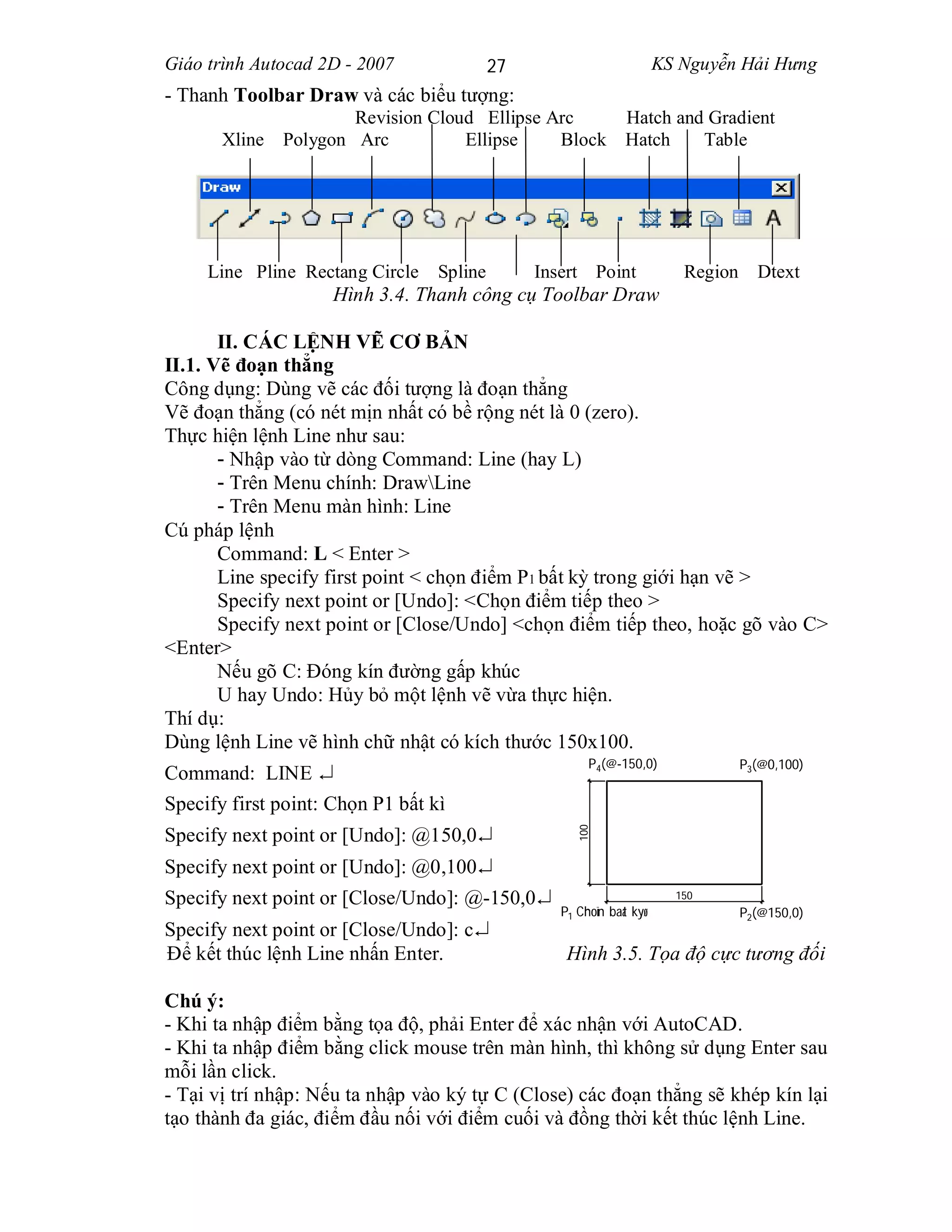 Giáo trình Autocad 2007 full Tiếng Việt | PDF