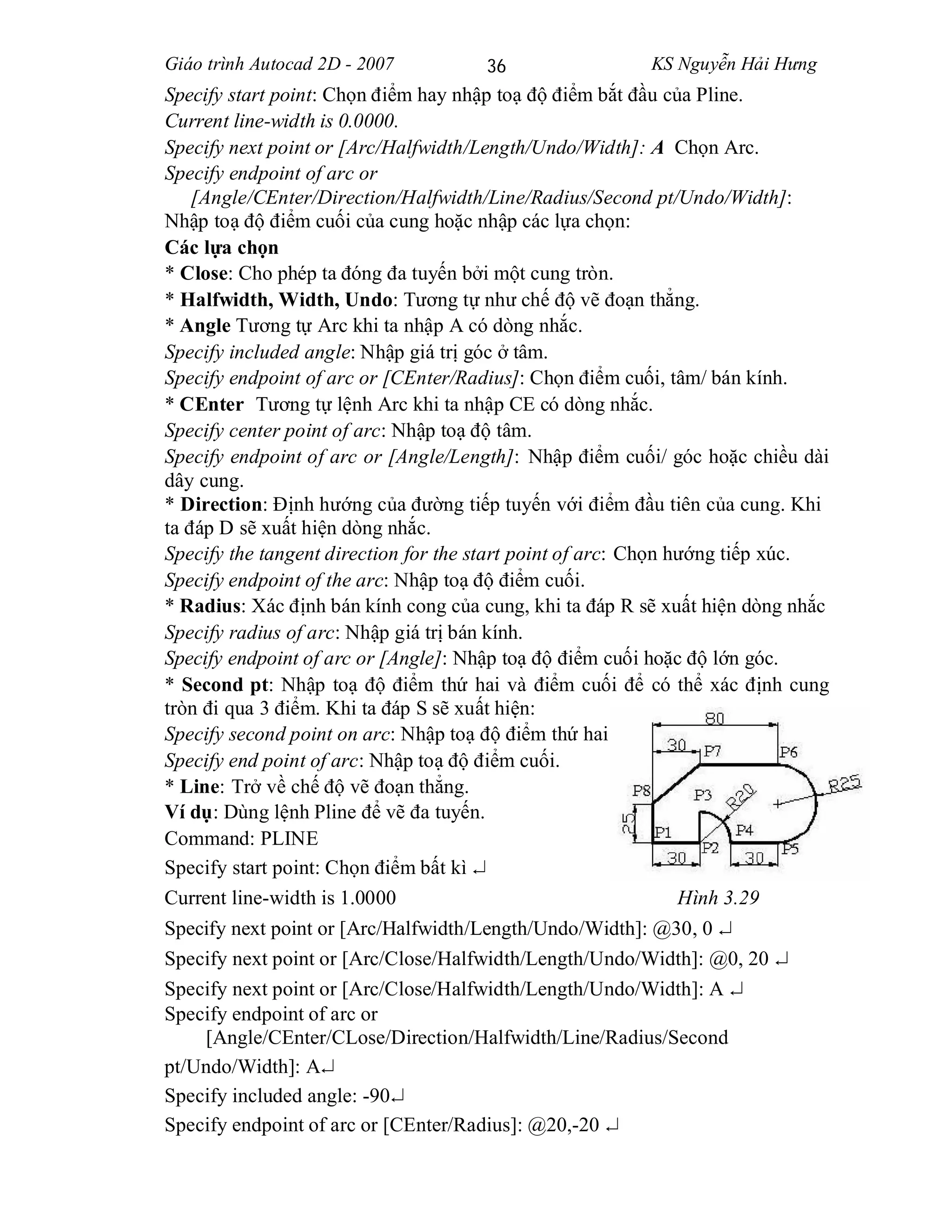 Giáo trình Autocad 2007 full Tiếng Việt | PDF