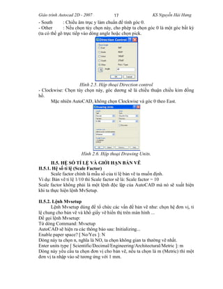 Giáo trình Autocad 2007 full Tiếng Việt | PDF