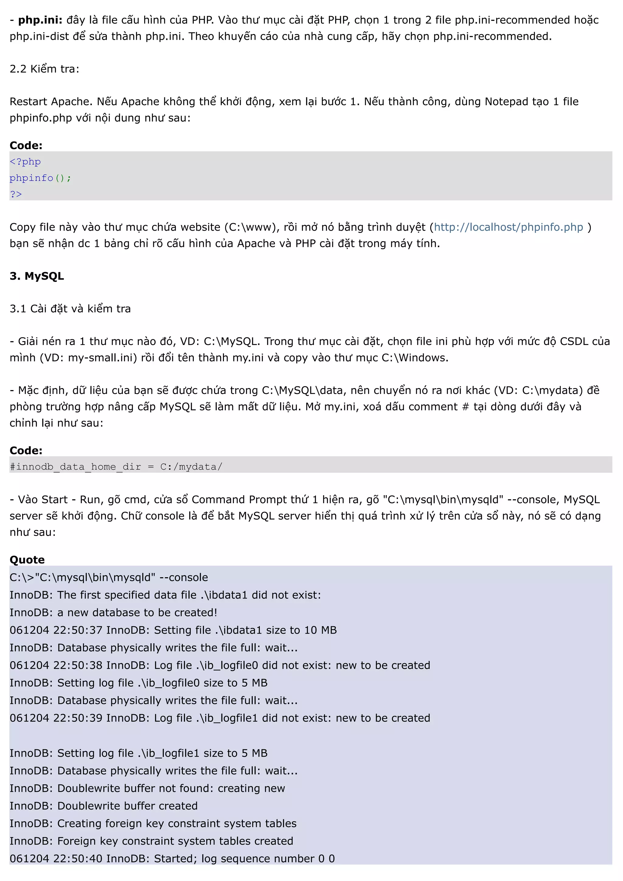 Giao trinh-php | PDF