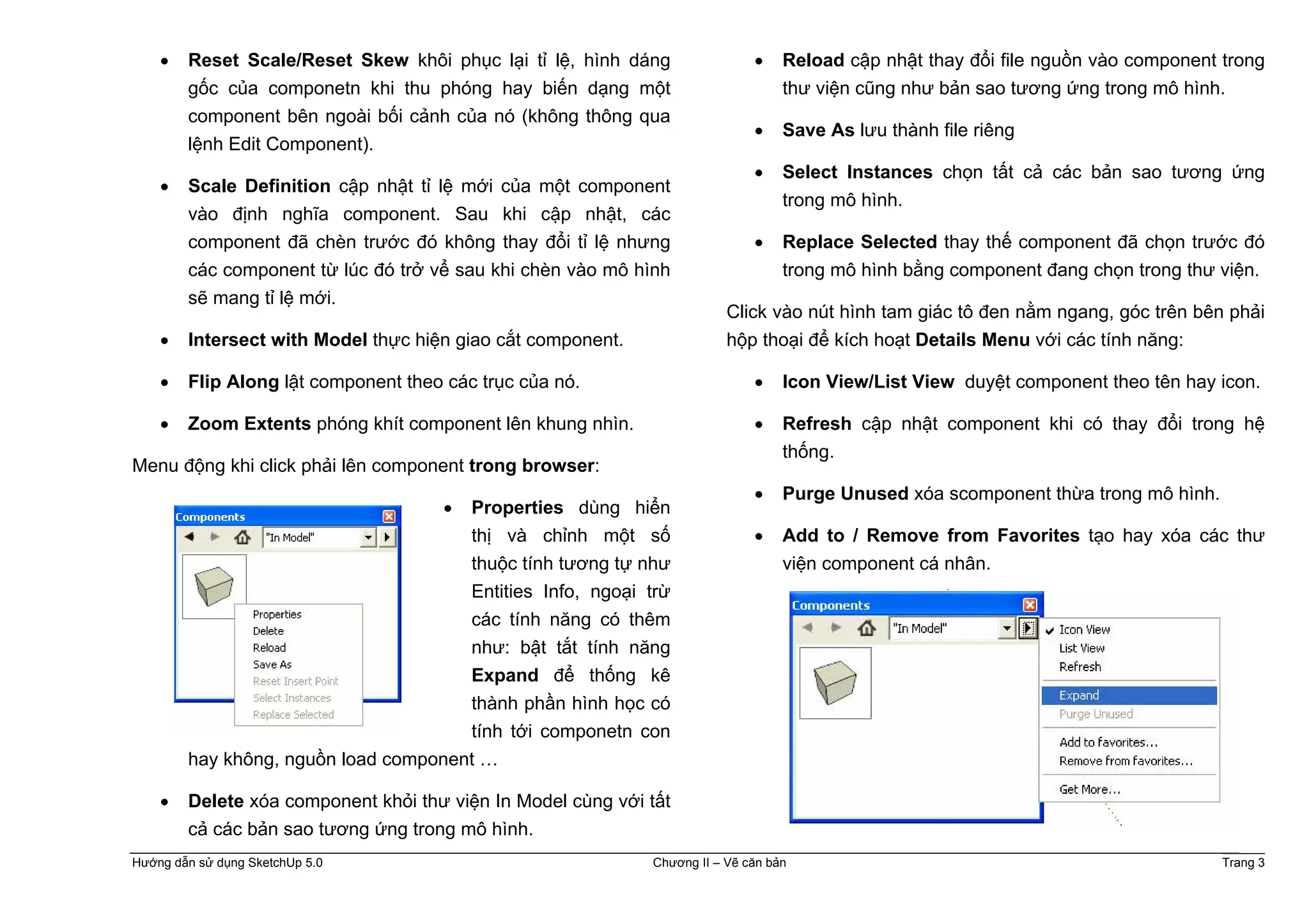 Giaó trinh sử dụng Sketchup tiếng việt cho người việt | PDF