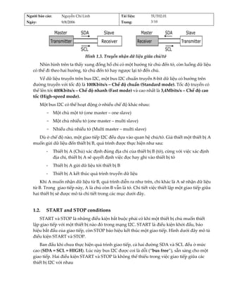Giao tiep i2c | PDF