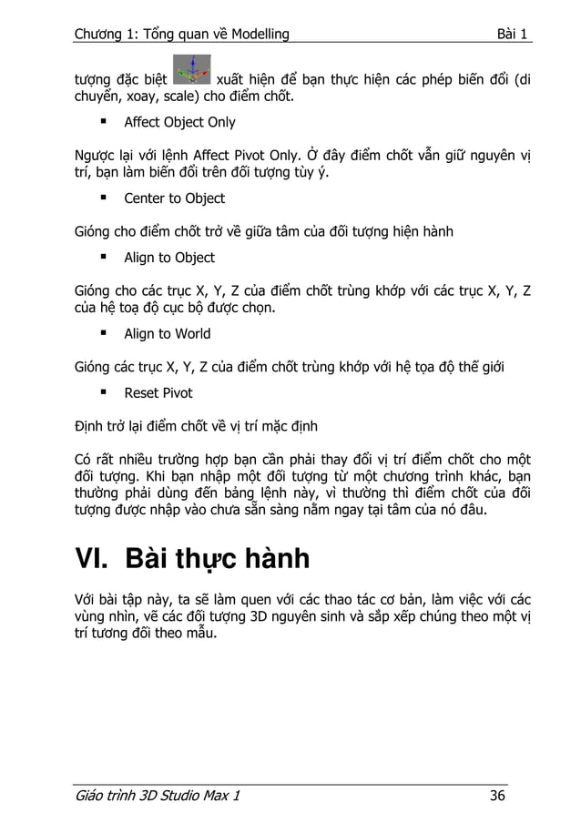 Giao trinh 3 dcb+nc archshop | PDF