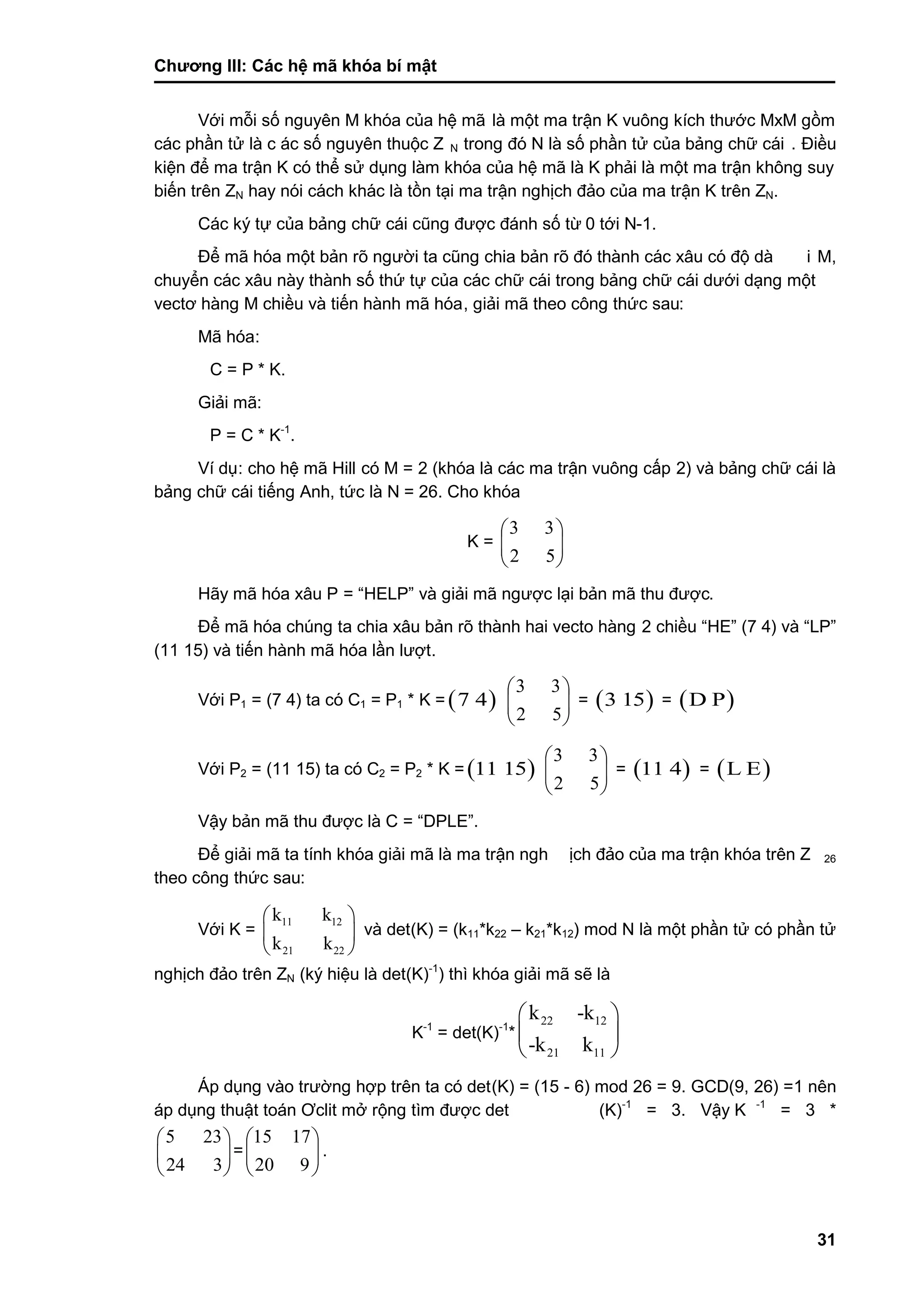 Giao trinh an toan bao mat thong tin | PDF