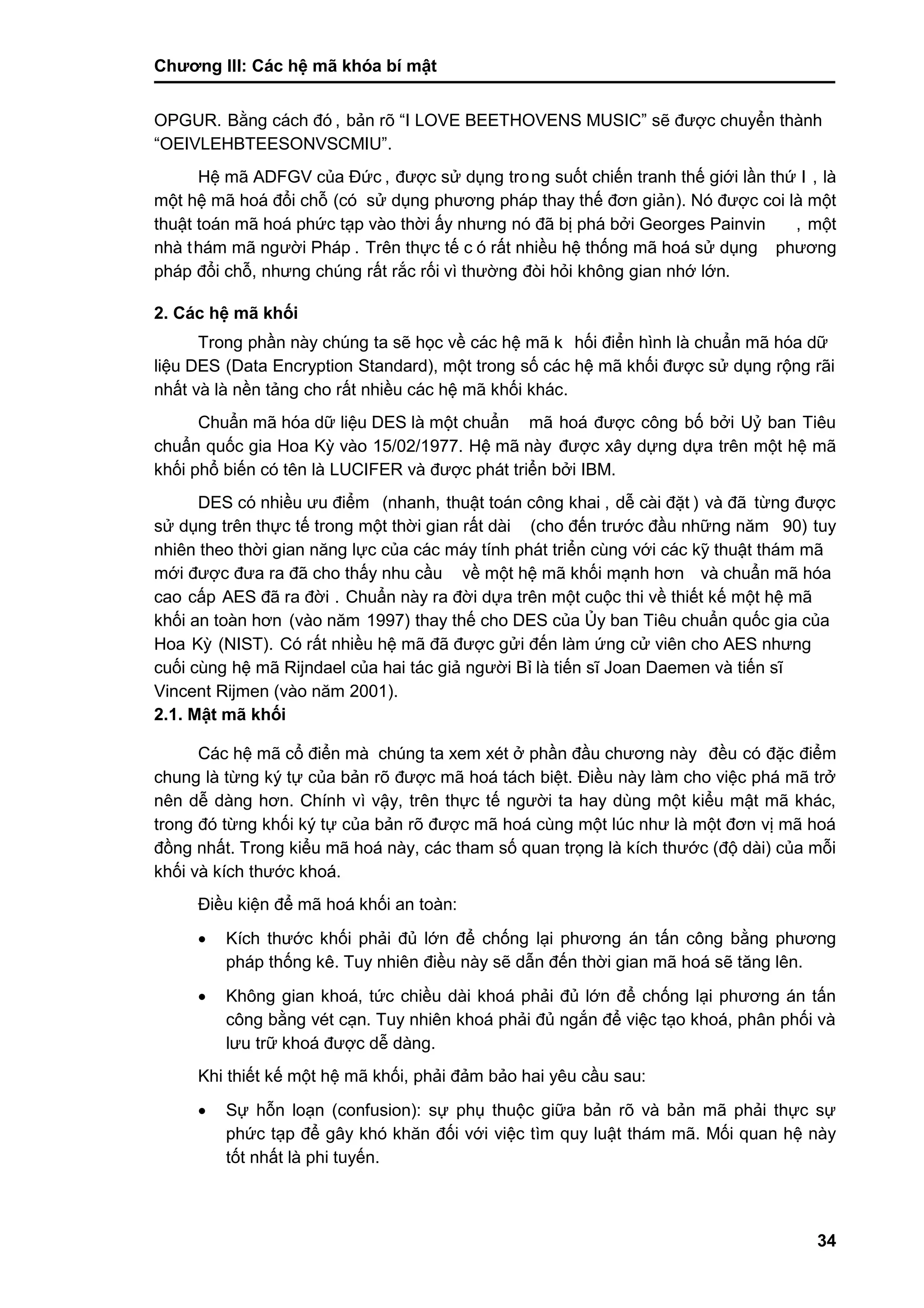 Giao trinh an toan bao mat thong tin | PDF