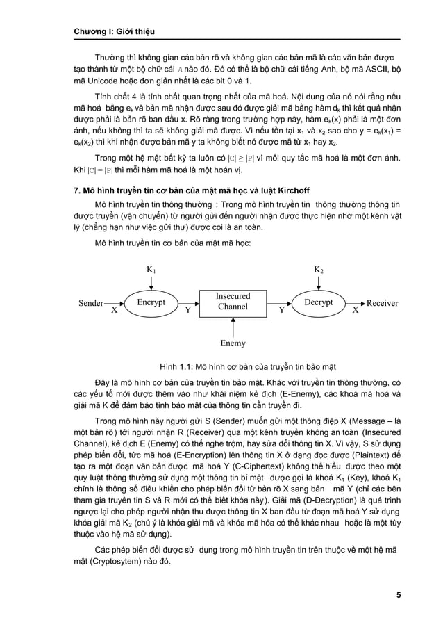 Giao trinh an toan bao mat thong tin | PDF
